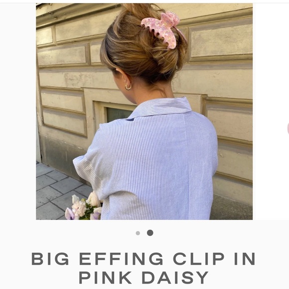 Emi Jay | Accessories | Iso Emi Jay Pink Daisy Clip | Poshmark